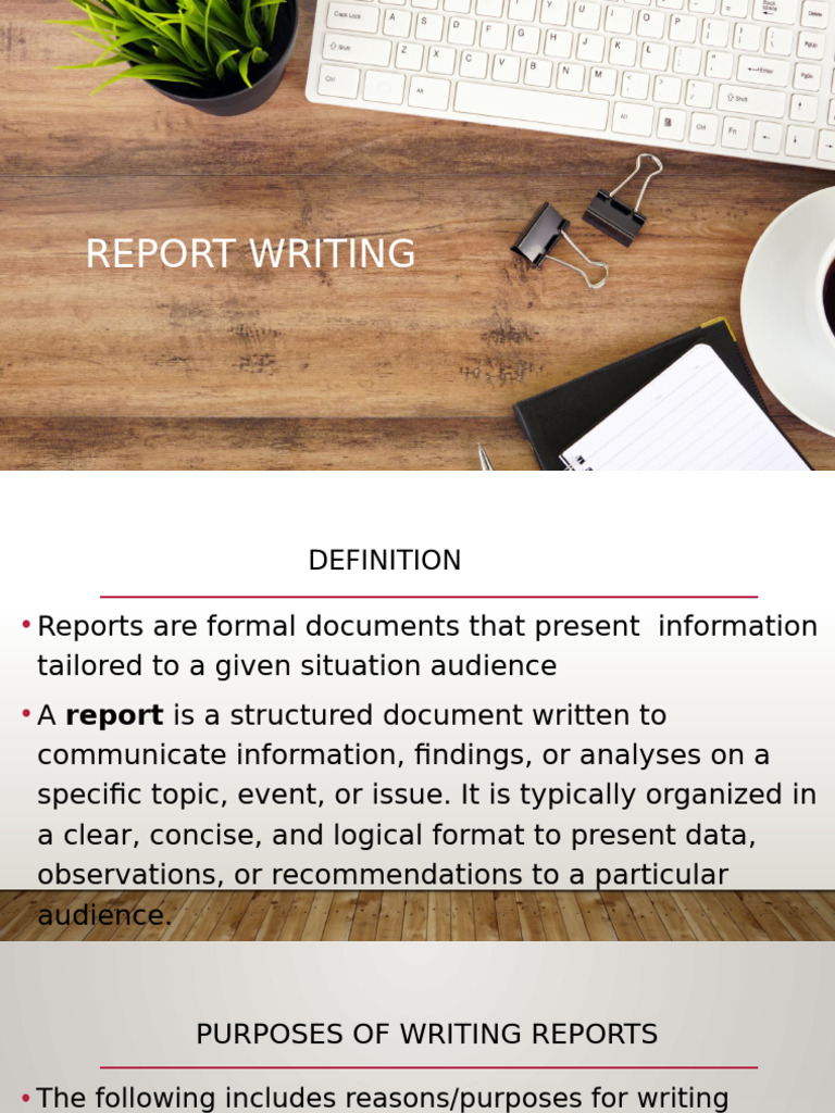Report Writing | PDF | Information | Cognitive Science