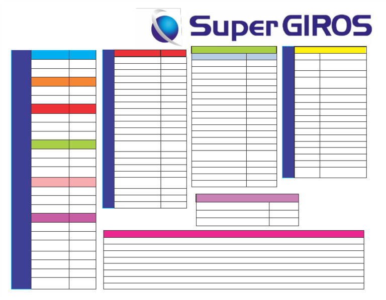 CODIGOS SUPERFLEX | PDF