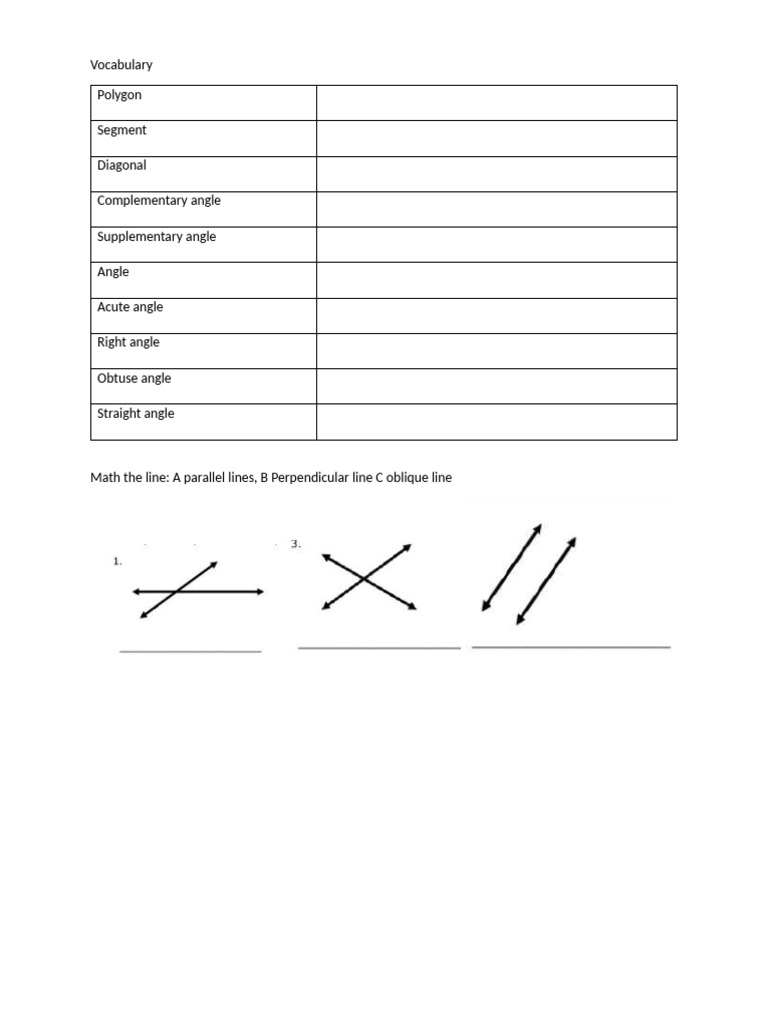 Math Test 6b Polygon | PDF