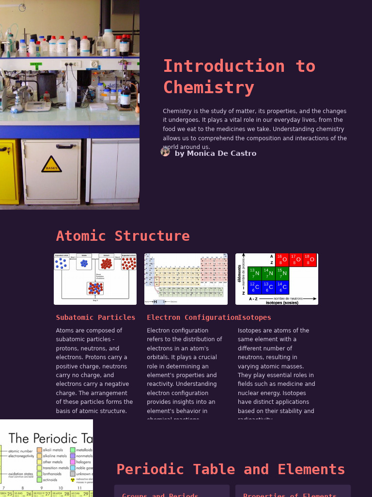 5 - Introduction To Chemistry | PDF | Chemistry | Chemical Bond