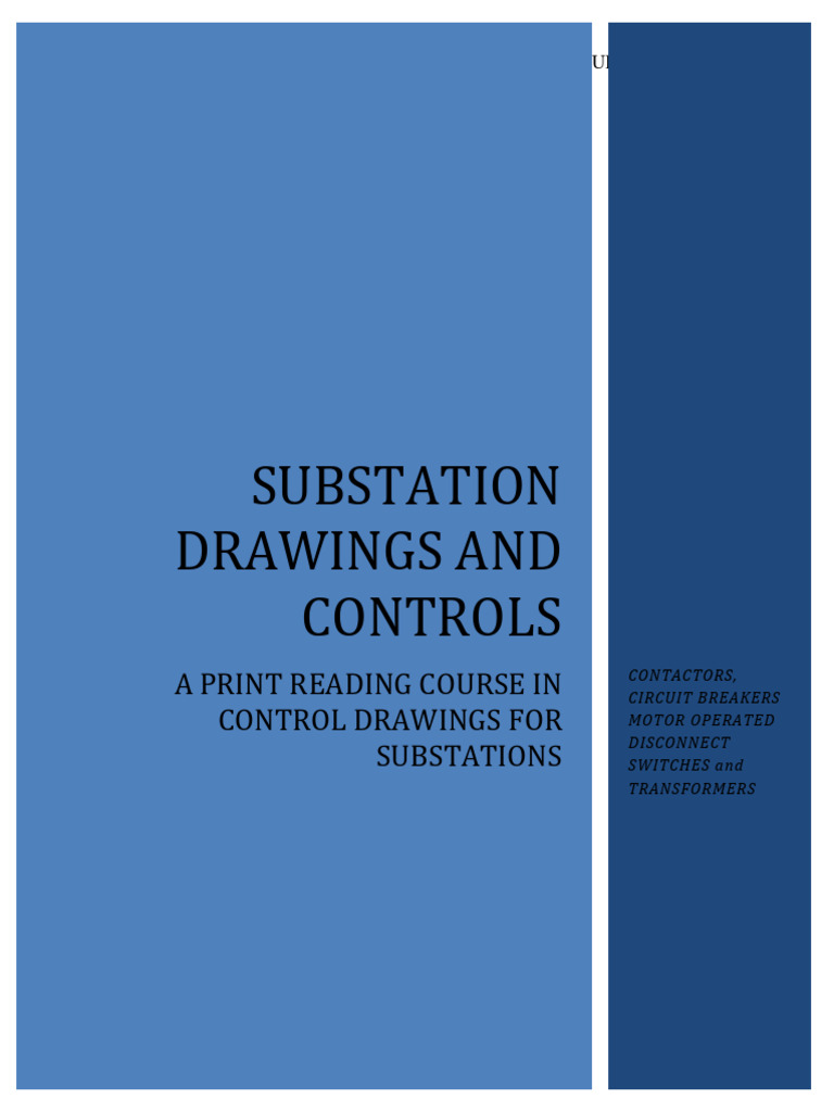 Substation Print Reading: DWG Section-1 Elements of Drawing | PDF ...