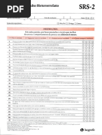SRS-2 Aplicação e Correção | PDF | Psicologia | Espectro do autismo