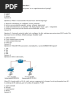 CCNA 9TUT - New Questions Part 12 | PDF | I Pv6 | Internet Protocols