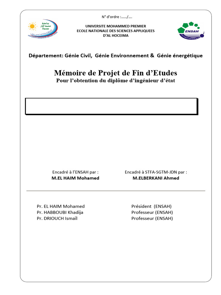 Rapport Talrent | PDF | Génie géotechnique | Ingénierie civile