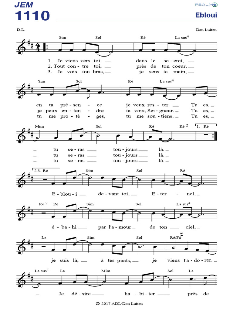 Ebloui Jem 1110 | PDF