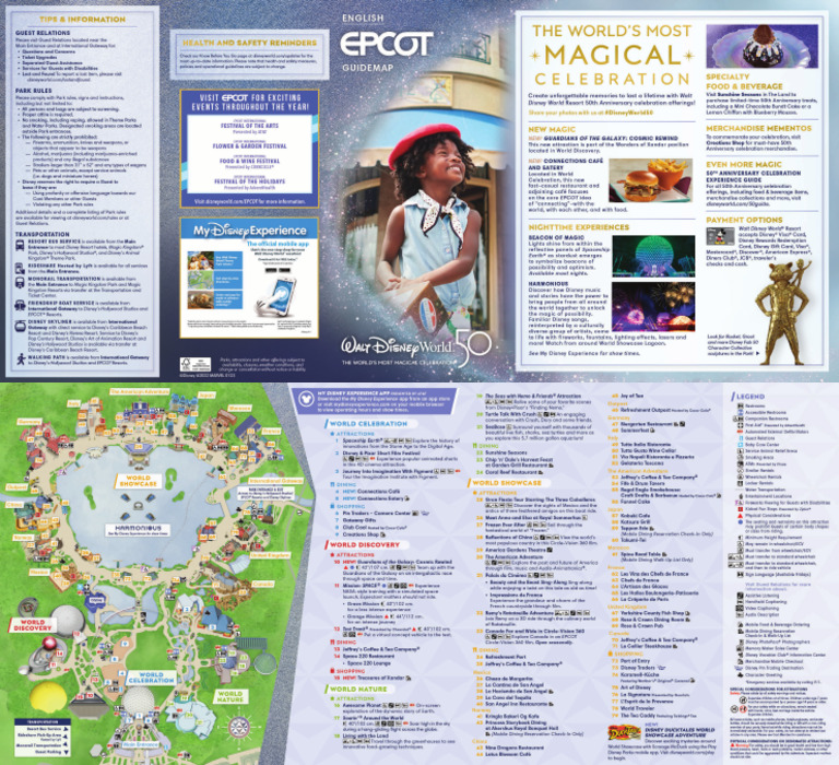 Plan Epcot Walt Disney World | PDF
