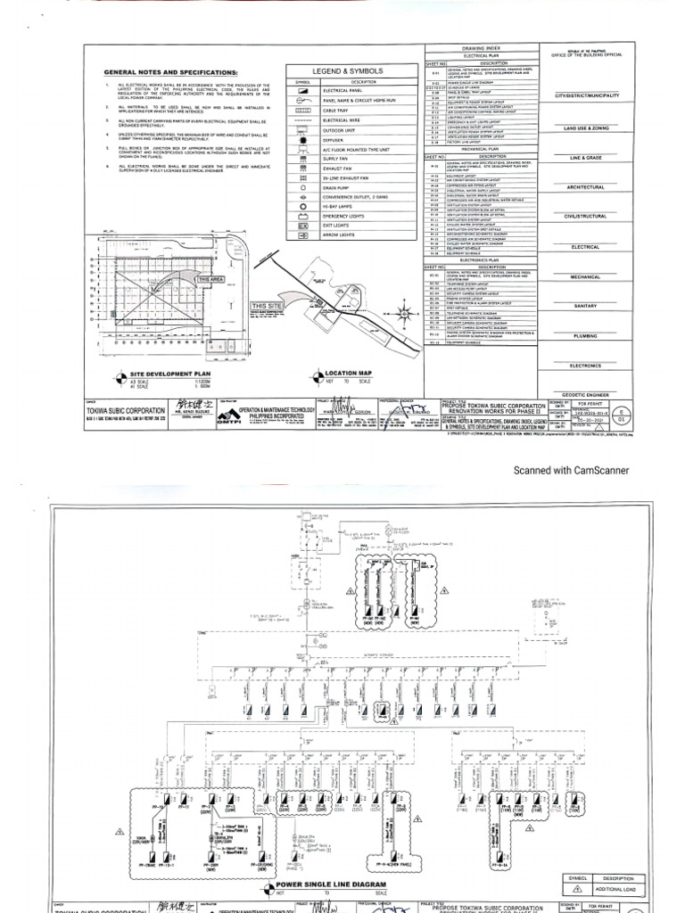 Tokiwa Renovation Phase 2 - Electrical Works - 02 | PDF