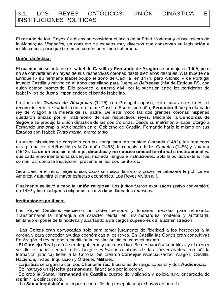 Bloque 3 completo | PDF | Imperio español | España