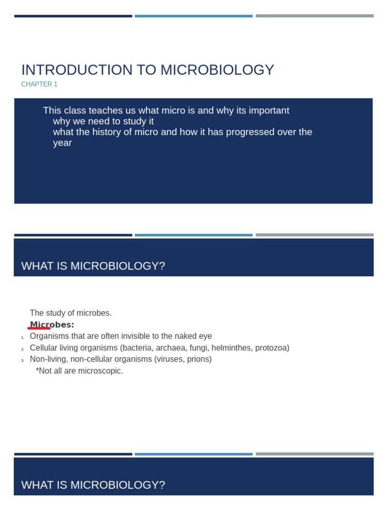 Introduction to Microbiology Basics | PDF | Microbiology | Microorganism