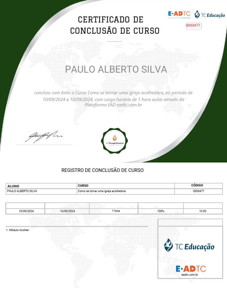 CERTIFICADO 7 | PDF