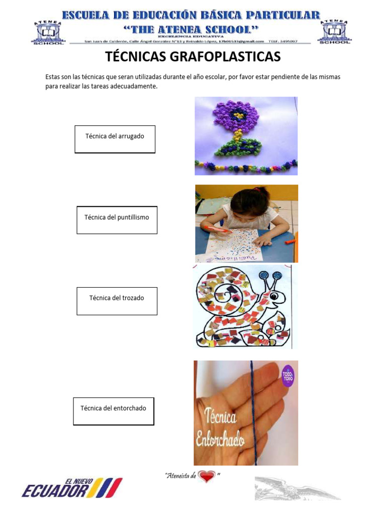 Técnicas Grafoplásticas para el Aula | PDF