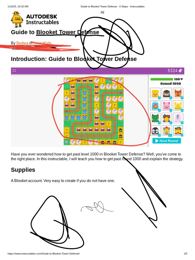 Blooket Tower Defense Strategy Guide | PDF