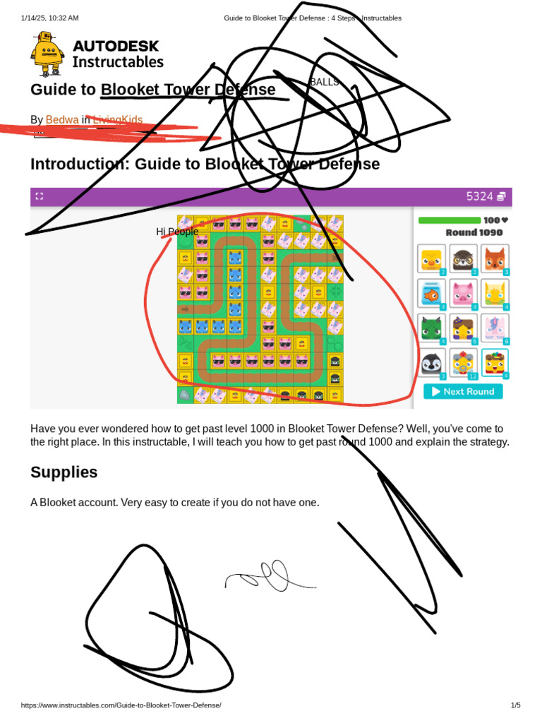 Blooket Tower Defense Guide - How To Make The Best Set-Up | PDF