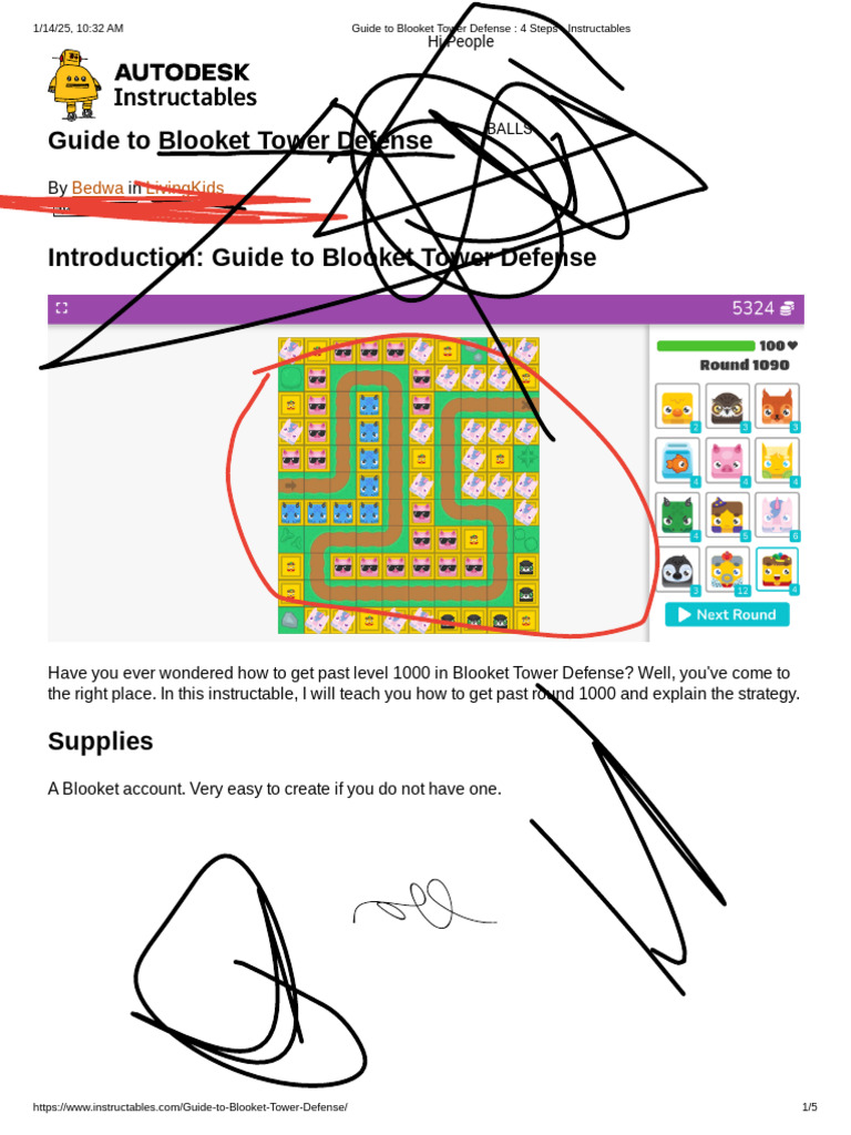 Blooket Tower Defense Guide - How To Make The Best Set-Up | PDF