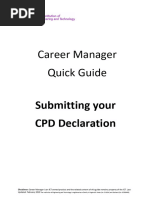 Online CPD Recording User Guide | PDF | Icon (Computing) | Computing