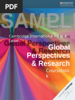 Cambridge IGCSE & O Level Complete Global Perspectives Student Book | PDF