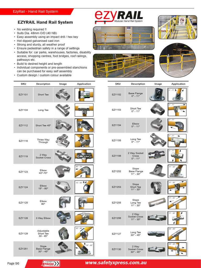 Safety Express Ezy Rail | PDF
