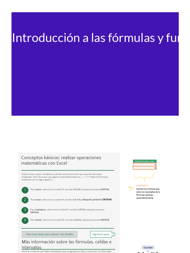 Curso de Excel | PDF | Microsoft Excel | Multiplicación