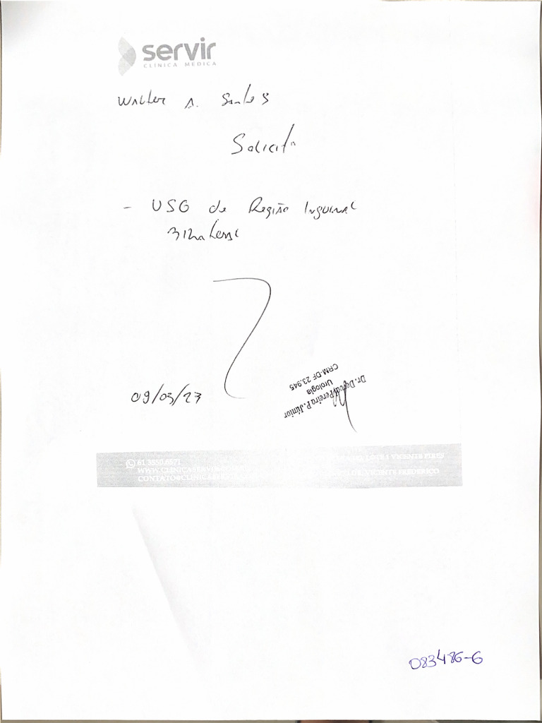 Pedido médico | PDF