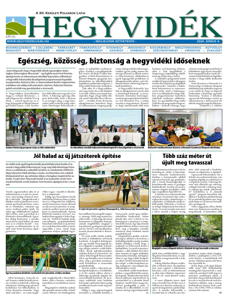 Hegyvidek 2024 11 06 04 Closed | PDF