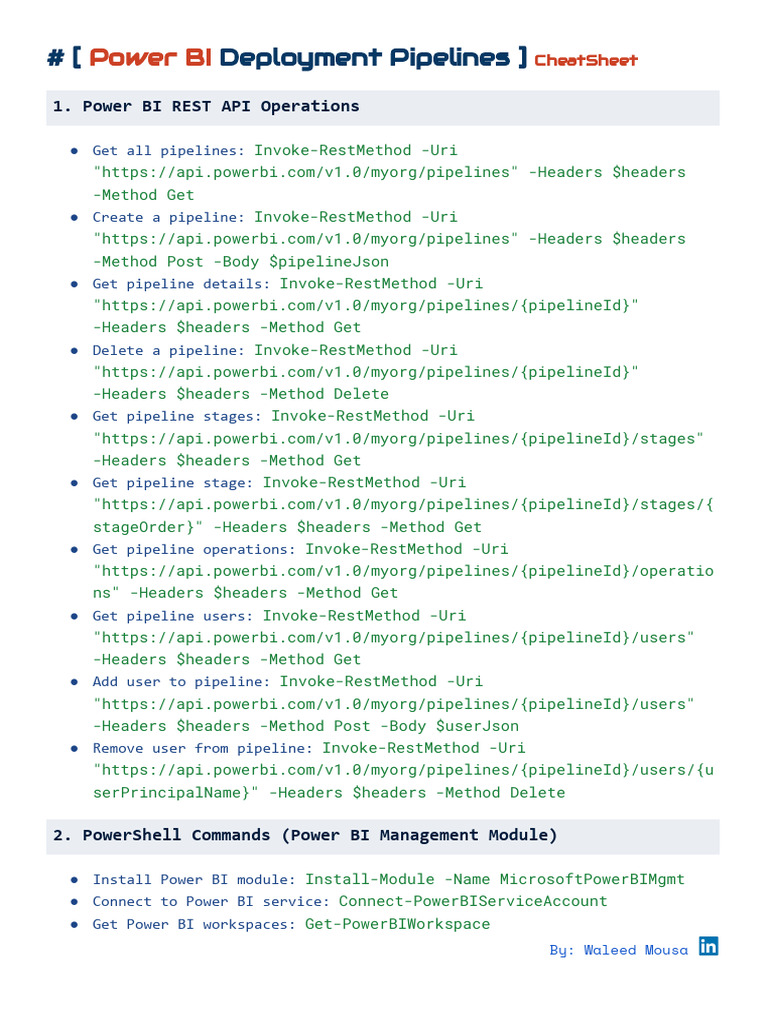 Power BI Deployment Guide | PDF | Information Technology Management ...