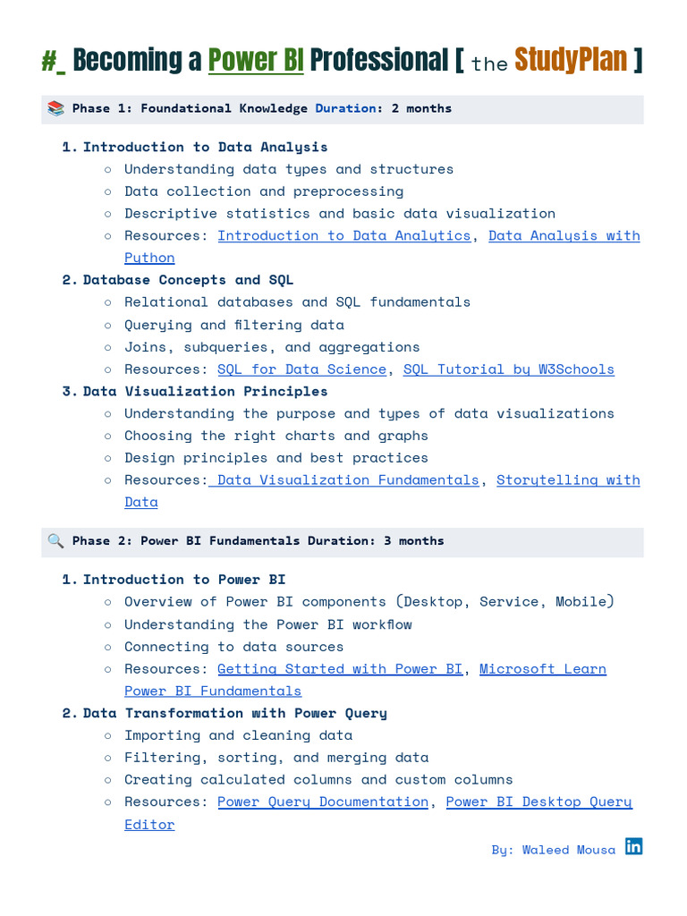 Power BI Mastery for Aspiring Pros | PDF | Microsoft Azure | Computing
