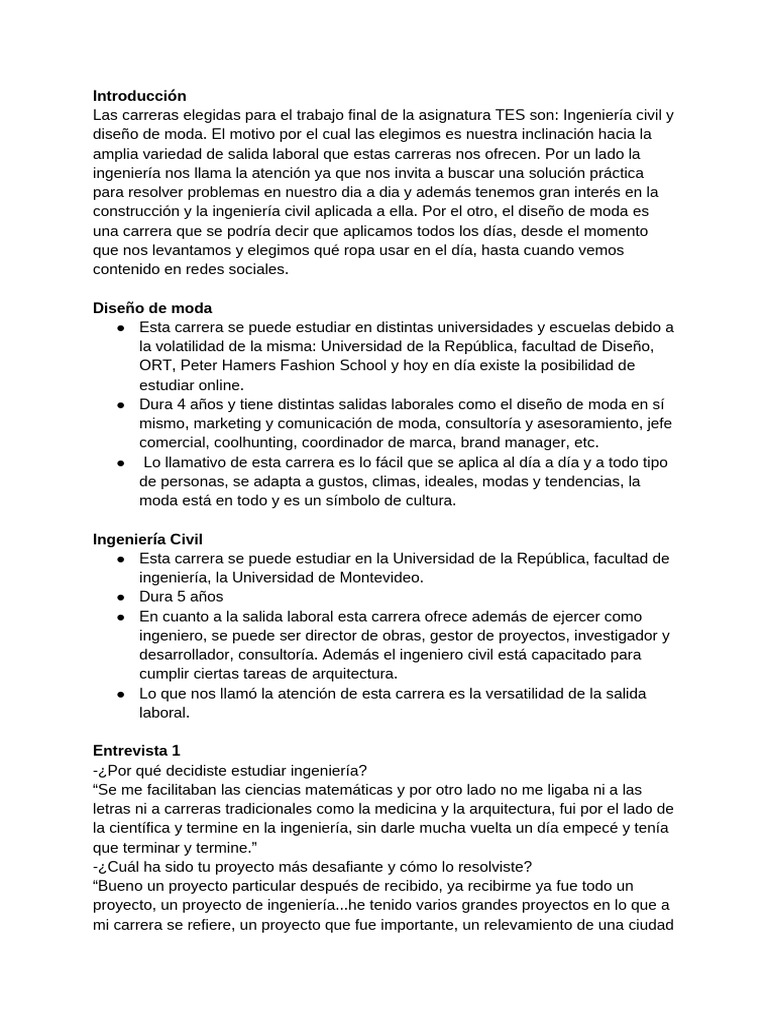 Introducción | PDF | Moda | Ingeniería