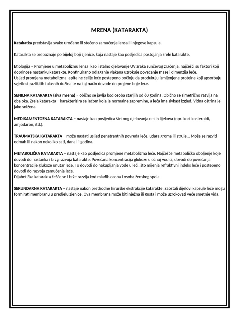 Bolesti Cula.. | PDF