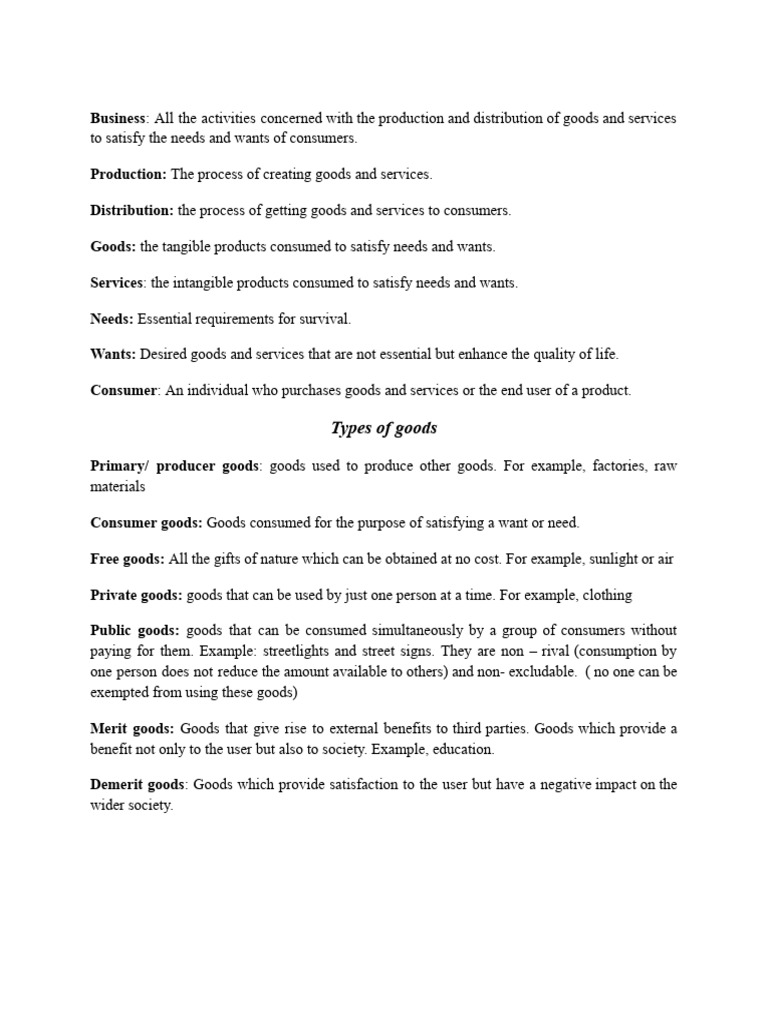 Introduction To Business | PDF