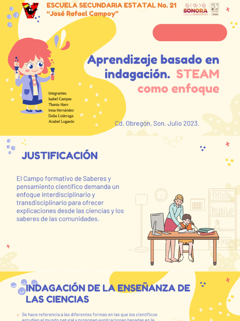 Aprendizaje Basado en Indagación. Steam Como Enfoque | PDF | Diseño | Cognición