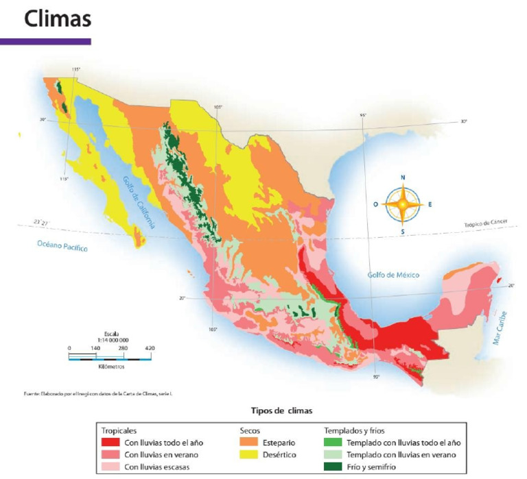 Mexico Climas | PDF