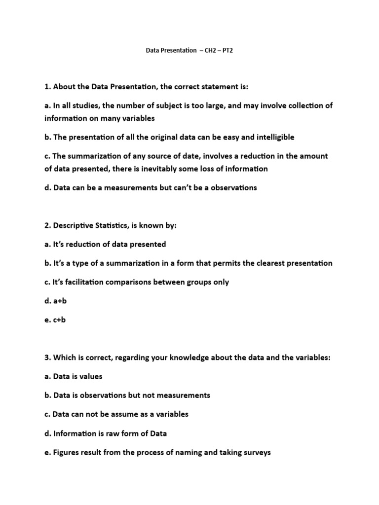 HIS CH2-PT2 | PDF | Histogram | Pie Chart