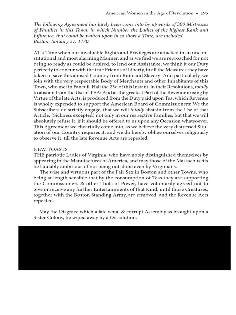 Revolutionary America Primary Sources (Spring 2024) | PDF | Common ...