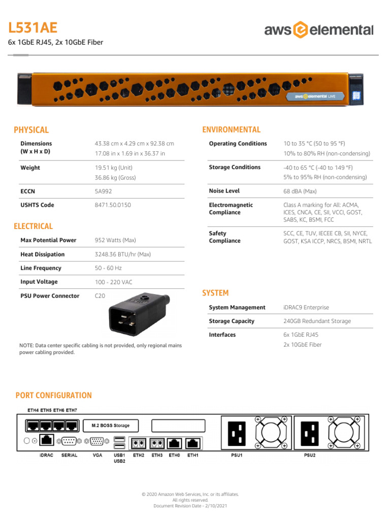 AWS Elemental Live Encoder Overview | PDF | Data Compression | Codec
