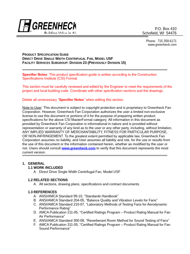 USF Direct Spec | PDF | Bearing (Mechanical) | Specification (Technical ...