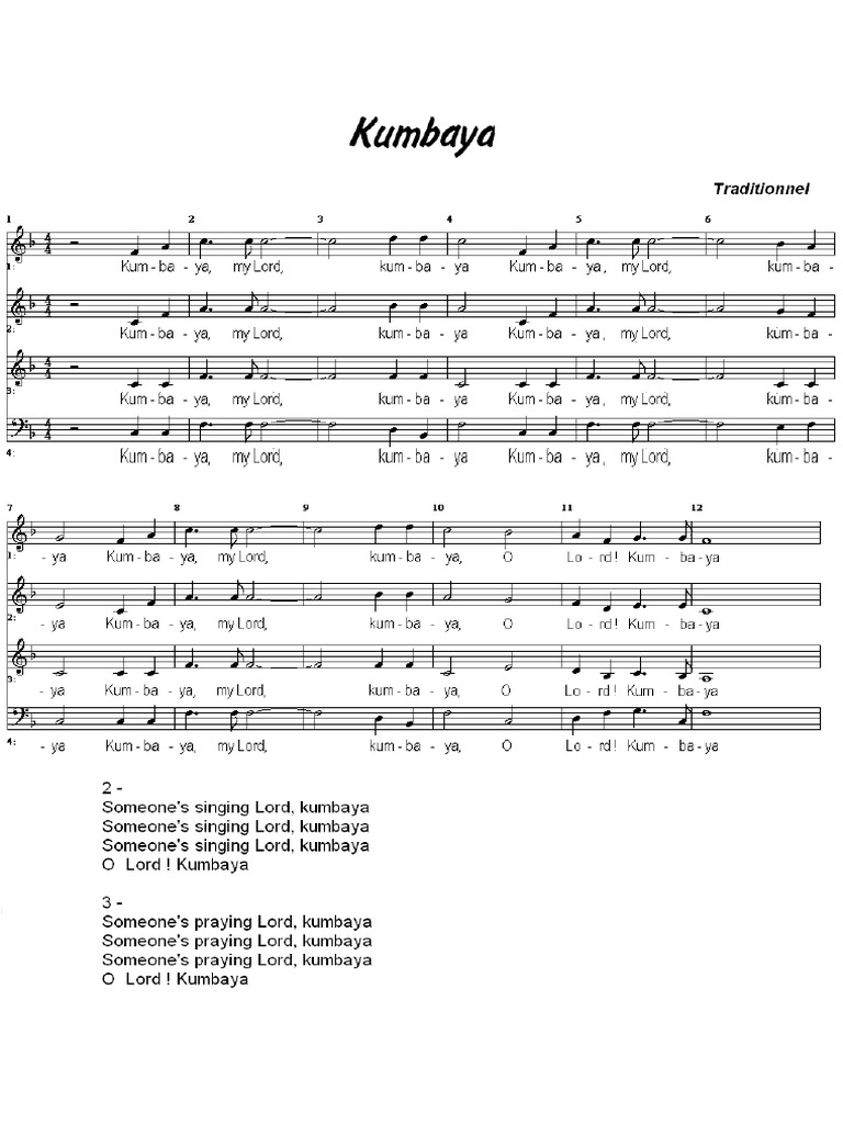 Kumbaya | PDF