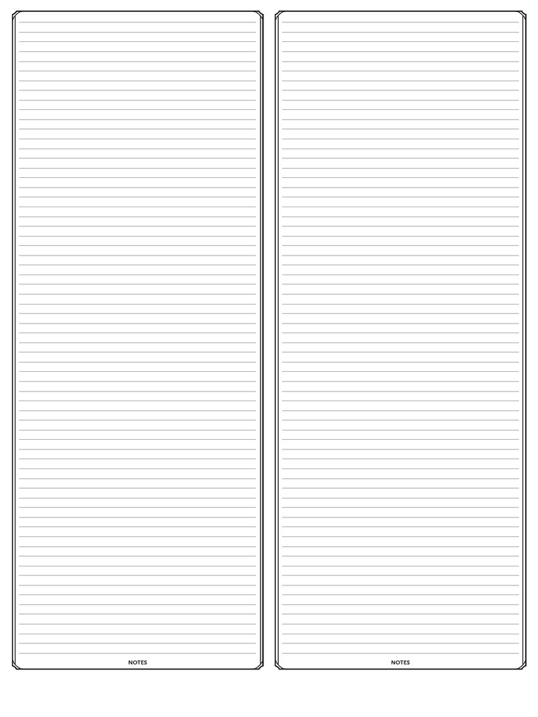 Extra Notes Page | PDF