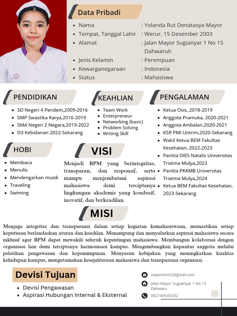 contoh CV | PDF