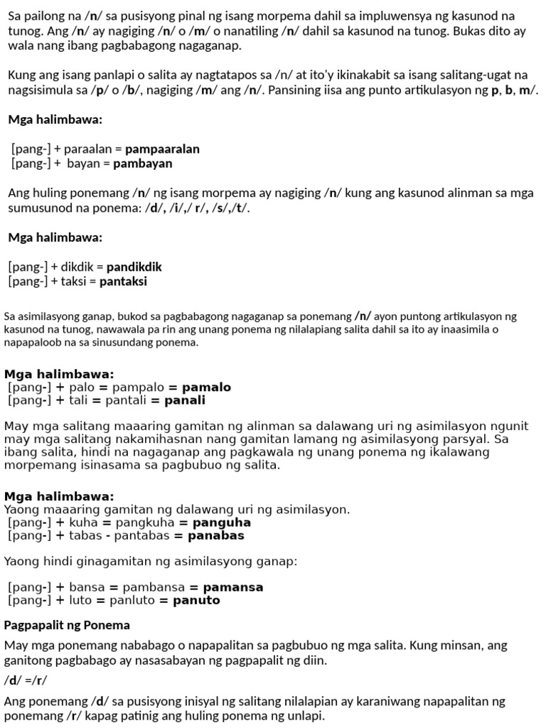 Presetasyon Sa Fil 1 | PDF