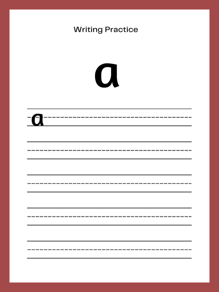 Writing Practice | PDF