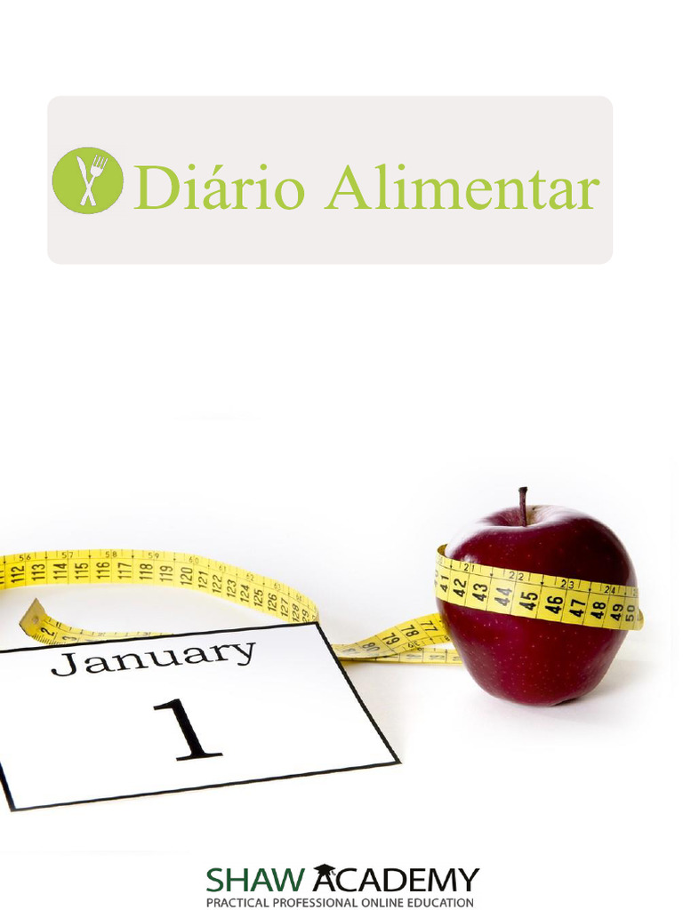 Diário Alimentar para Impressão PDF | PDF