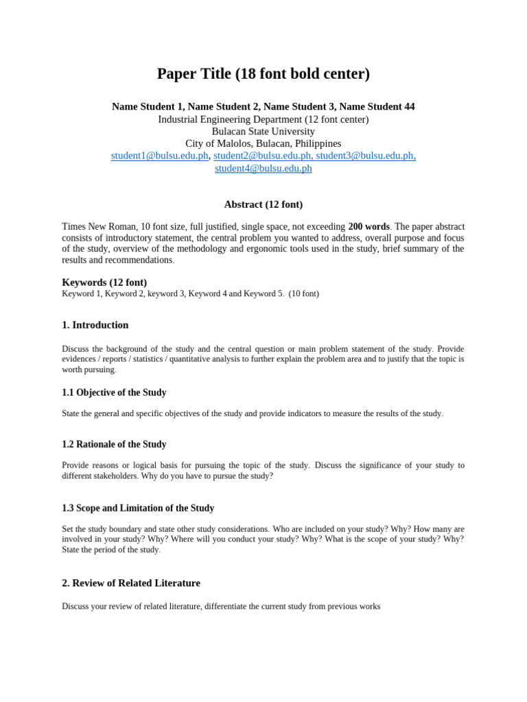 Industrial Engineering Study Overview | PDF | Methodology | Science