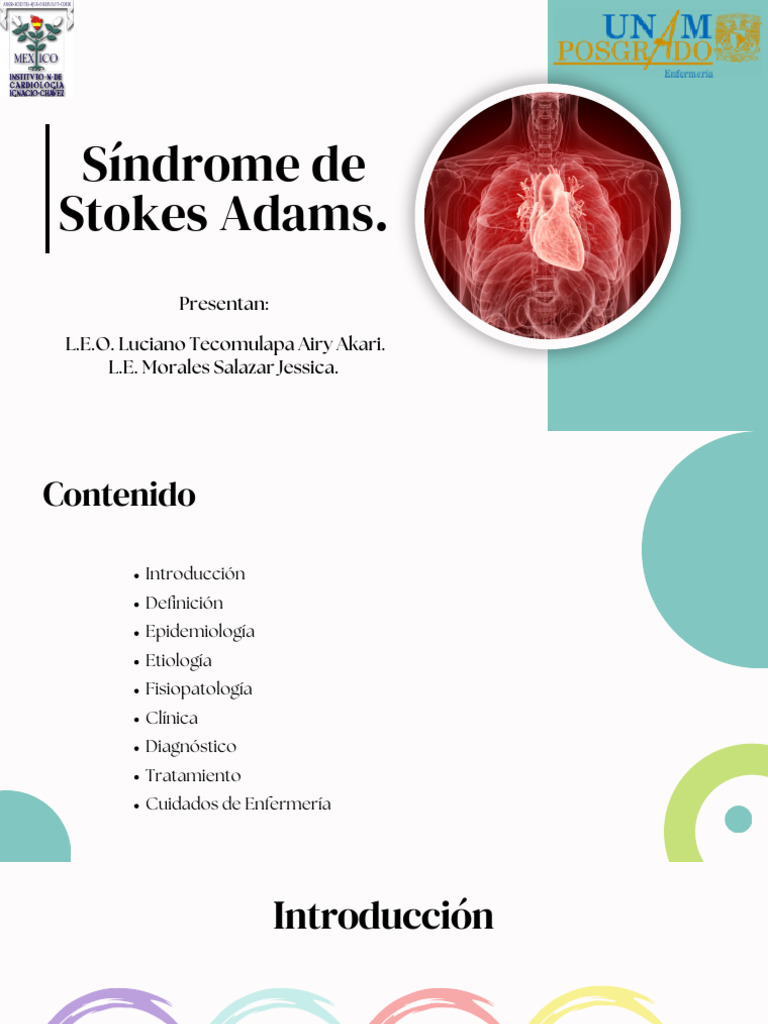 Síndrome Stokes-Adams: Diagnóstico y Tratamiento | PDF | Enfermedades y ...