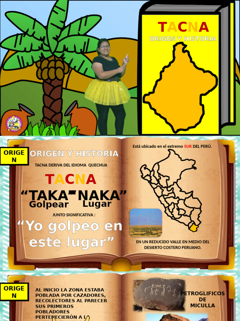 Origen e Historia de Tacna - Miss Andreina | PDF