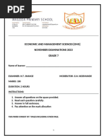 Grade 11 Finance Learnernotes 2 | PDF | Expense | Loans