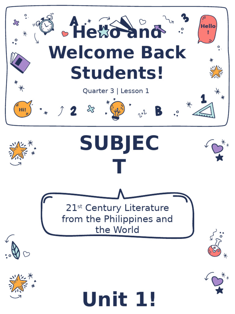 21st Century Lit for Students | PDF | Philippines