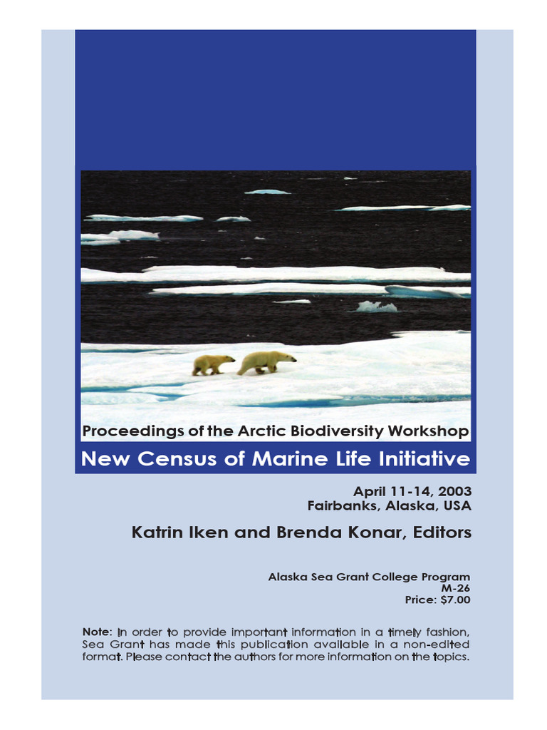 Noaa 39408 DS1 | PDF | Arctic Ocean | Benthic Zone