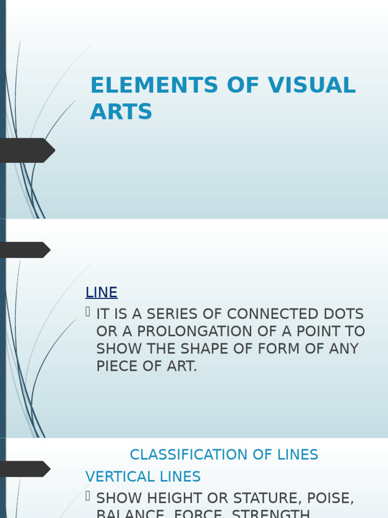 Elements of Visual Arts | PDF
