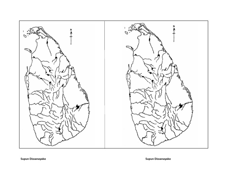 Sri Lankan Map | PDF