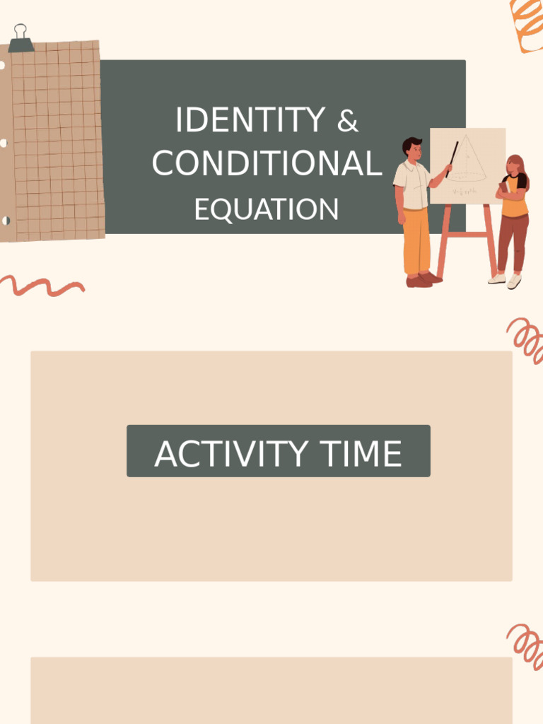 IDENTITY-AND-CONDITIONAL-EQUATION | PDF | Triangle | Trigonometry